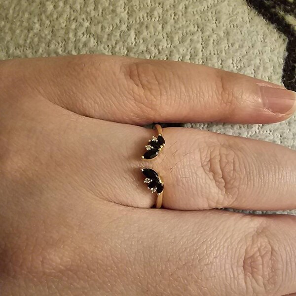 Alexandrite Ring Set Unique Pear Cut Alexandrite Engagement Ring Set ...