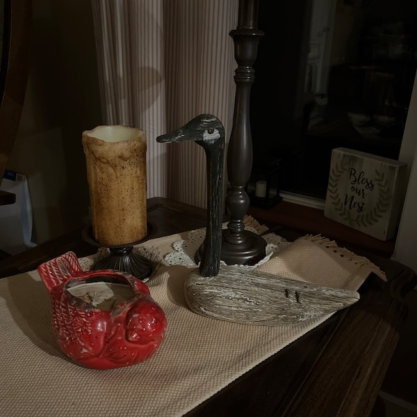 Small Primitive Farmhouse Goose Sitter PLEASE READ - Etsy