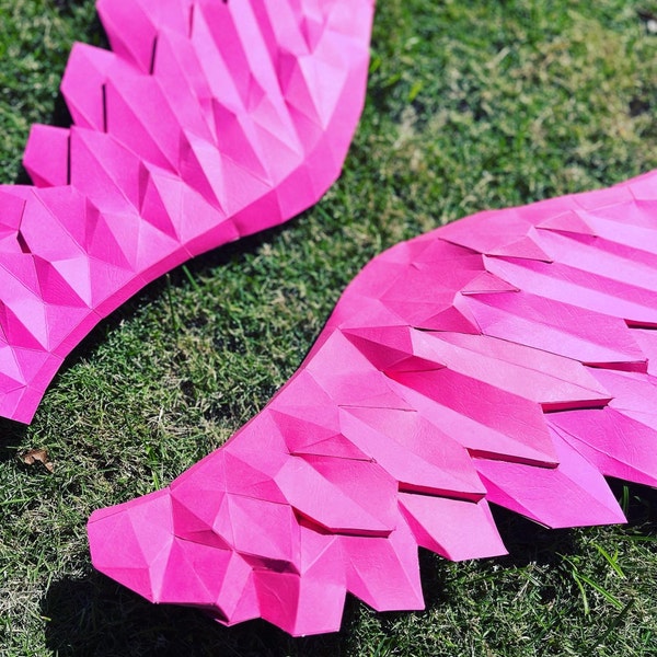 Wings Papercraft, Paper Angel Wings, Pegasus Wings, Do It Yourself, PDF ...