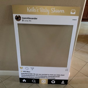 Instagram Frame Prop, Instagram Frame, Instagram Prop, Photo Booth ...