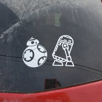 BB8 Decal Bb8 Sticker Star Wars Decal BB-8 Sticker Car Decal Laptop ...