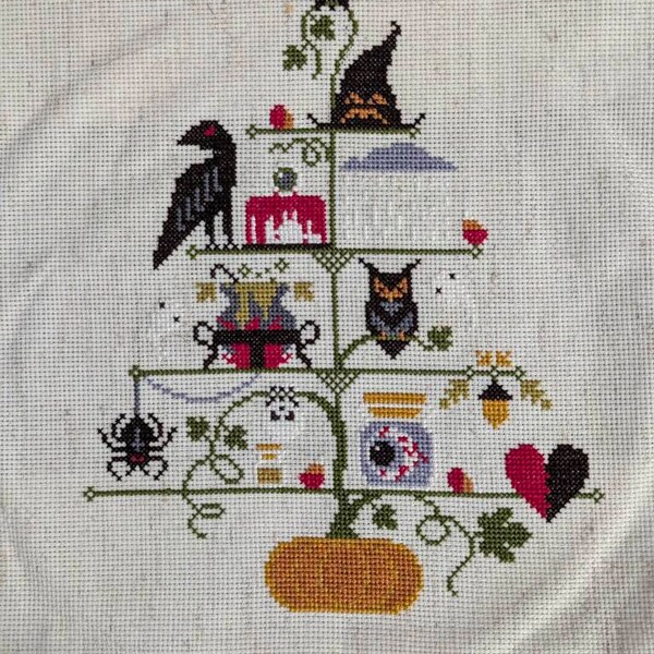 Cross Stitch Vintage Alphabet Sampler, House Pattern PDF, Sampler ...