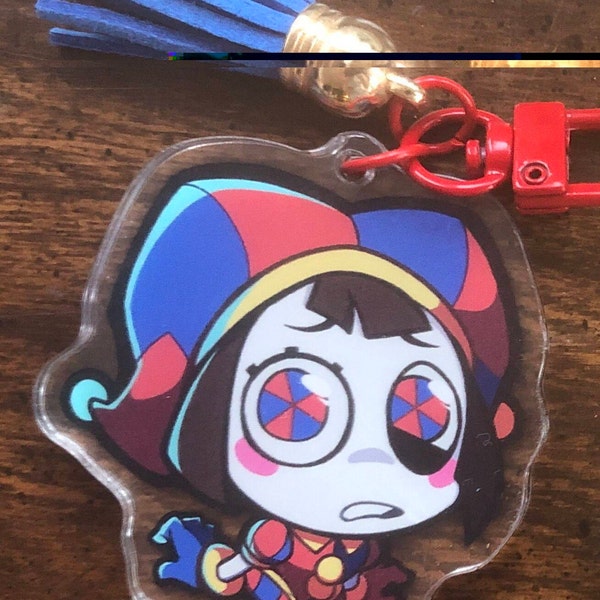 The Amazing Digital Circus Fanmade 2.5inch Keychains: Pomni, Jax ...