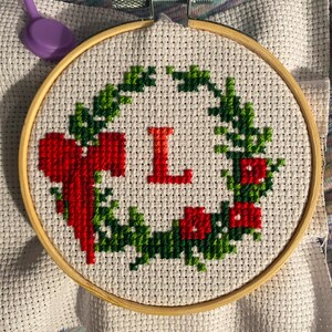 Backstitch Alphabet Cross Stitch Pattern, Cursive Alphabet, Cross ...
