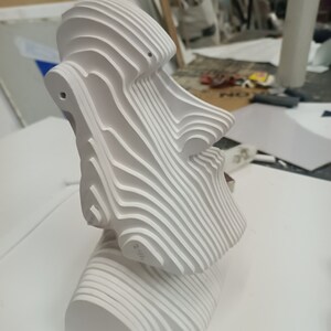 Woman Torso Sculpture Sliced Vector Template 25cm, Female Torso ...