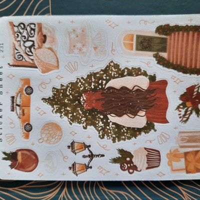 14 Pcs Sticker Sheet summer Dream 022 Bullet Journal Sticker, Scrapbook ...