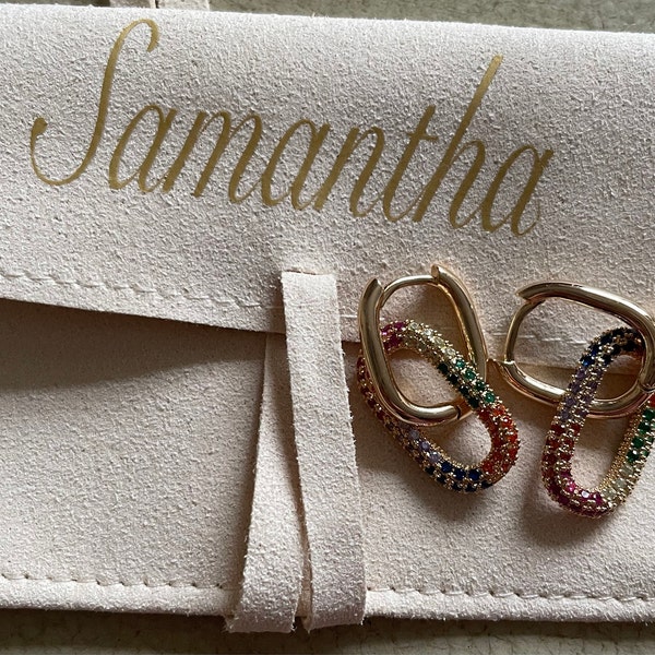 Colorful Silver Earring Set Minimalist Earrings Set for Multiple ...