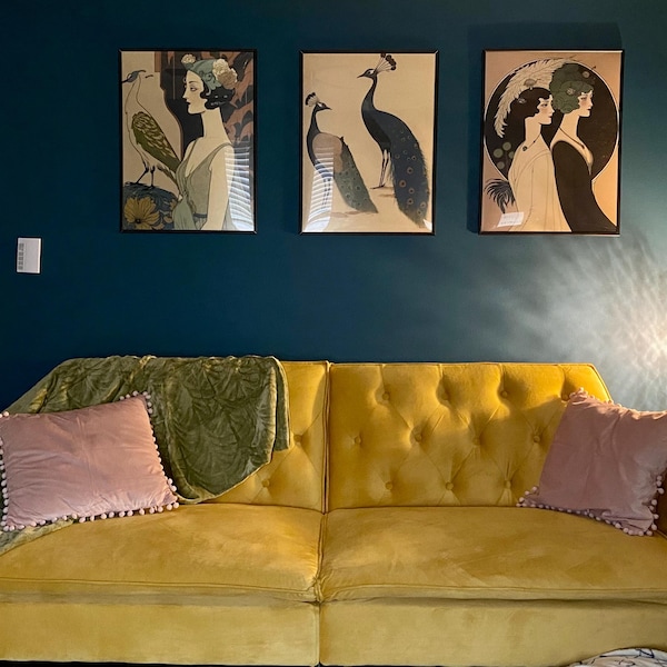 Wabi Sabi Wall Art Gallery SET of 8 Wabi Sabi Abstract Art Designs Japandi Wall Art Minimalist ...