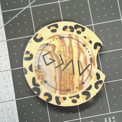 MAMA Leopard Cardstock Round Digital Downloads Cardstock Image for ...