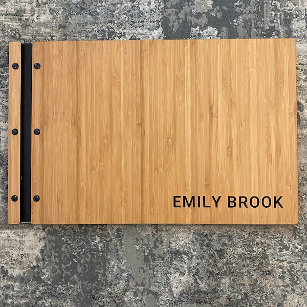 11x17 LANDSCAPE Matte Black Portfolio - Acrylic Portfolio Landscape ...