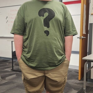 Soos Ramirez Question Mark T-shirt Gravity Falls Halloween Costume Mens ...