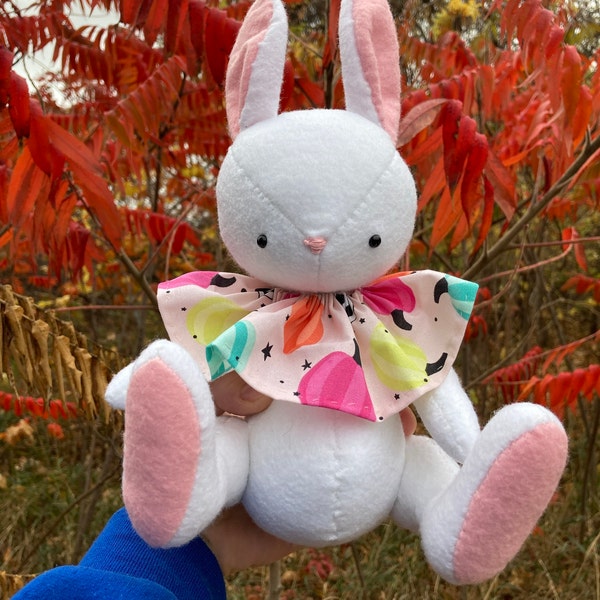 Plush Bunny Sewing Pattern and Instructions - Etsy