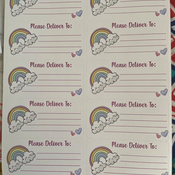 Bird 5 PDT Please Deliver to Labels - Etsy