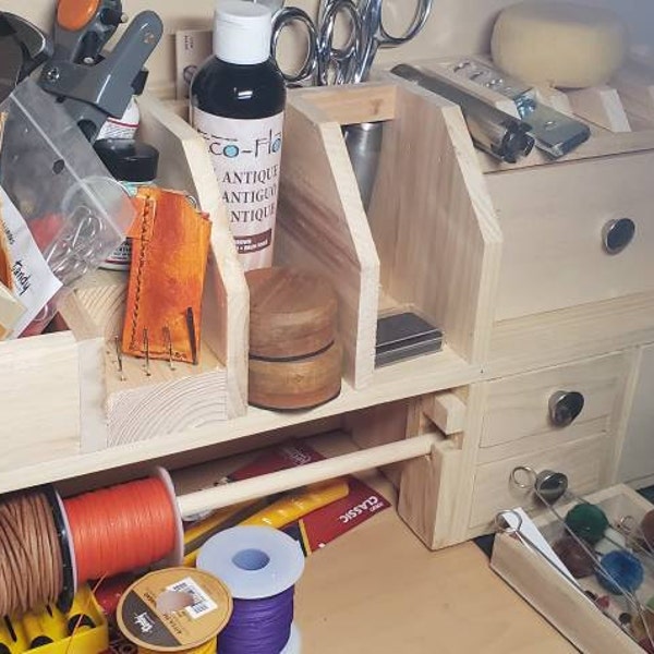 Crafters Bench Top Organizer and Stand - Etsy