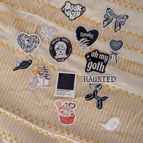 Cute but Psycho Raven, Raven Crow Sticker, Goth Gifts, Bird Stickers ...