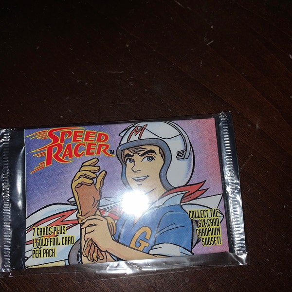 Speed Racer Vintage Trading Cards ONE Pack 1993 Cartoon - Etsy