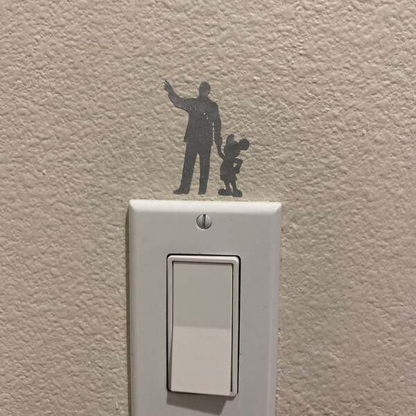 Mickey and Walt Disney Disney Magic Band Decal | Disney Decal | Walt ...