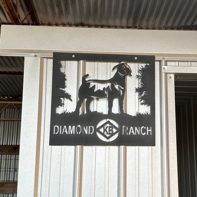 Boer Goat Farm Sign - Etsy