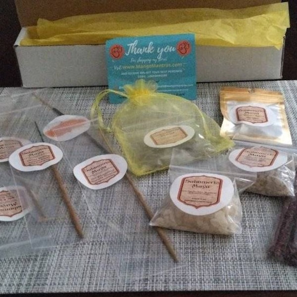 100% Pure Sacred Mayan Copal & Palo Santo Resin Incense Sticks for ...