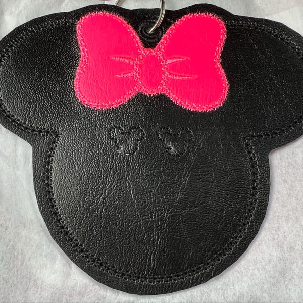 Mouse Keychain Button Holder, Button Backer, Mouse Button Frame, Mouse ...