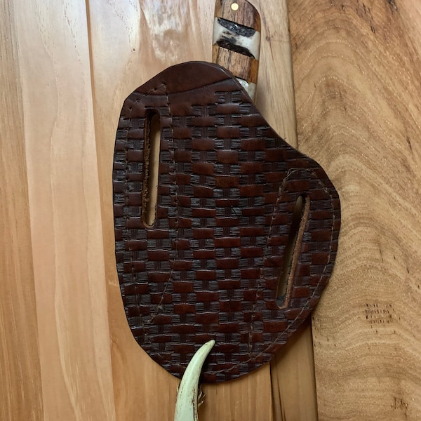 Repurposed Cowboy Boot Knife Sheath - Etsy