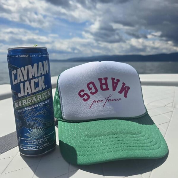 Margs Two Tone Hat Upside Down Margs Hat for Tequila Lover Gift for Her ...