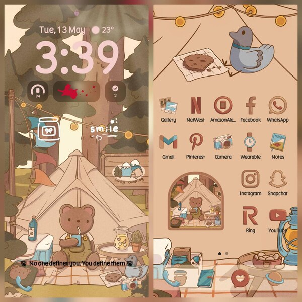 Y2K Aesthetic Icon Pack for Ios, Android & Tablet Wallpapers Widgets ...