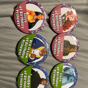 Disney Just Married Pins-disney Buttons Disney Pins Tiana - Etsy
