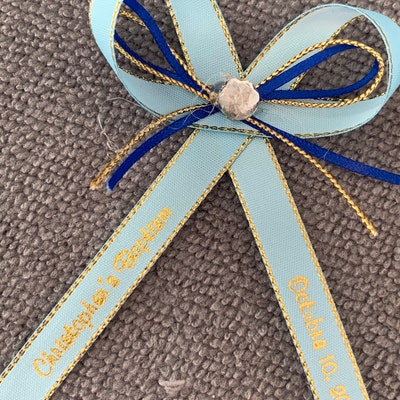 Personalized Favor Ribbon/funeral Capias/wedding/quinceañeras/listones ...