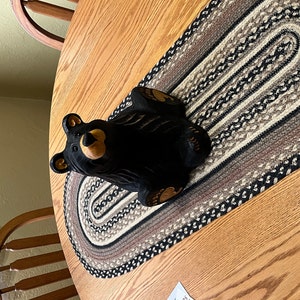 Tarzan Hanging Rope Wood Bear - Etsy