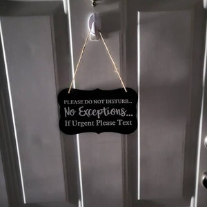 Do Not Disturb My Alone Time is for Your Safety. Wood Hand - Etsy