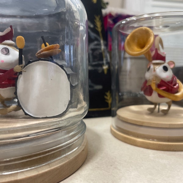 Tiny Drummer Coraline Circus Mouse Figure Display Circus Mice - Etsy