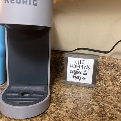 Coffee Sign Collection, Coffee Bar Cart, Coffee Home Decor, Caffeine ...