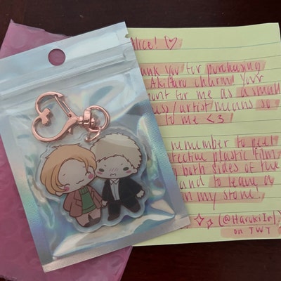 GIVEN CHIBI KEYCHAINS Pairings Mafuyu X Uenoyama, Yuki X Mafuyu ...
