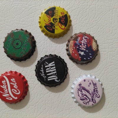 10 Fallout Unofficial Bottle Caps or Fridge Magnets in Weathered/clean ...