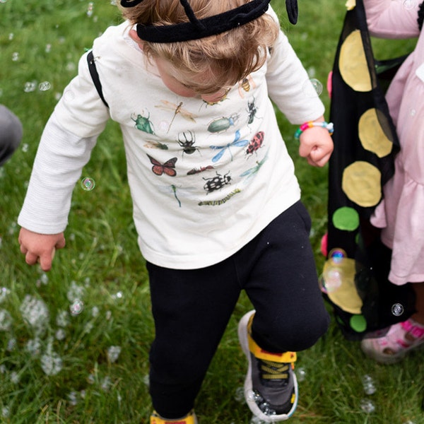 Retro Bugs Toddler Shirt - Cute Entomology Children's Clothing - Future ...
