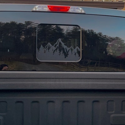 Fits 2018-2023 Subaru Crosstrek Rear Side Windows Mountain Tree Outdoor ...