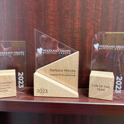 Personalised Wooden Eco Trophy Award MIZZEN Personalized - Etsy