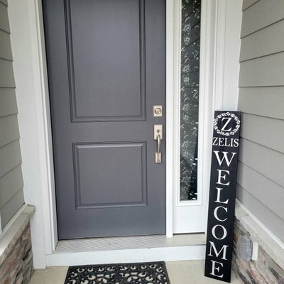 Hello Cursive Welcome Porch Sign, Summer Sign, Spring Sign, Modern ...