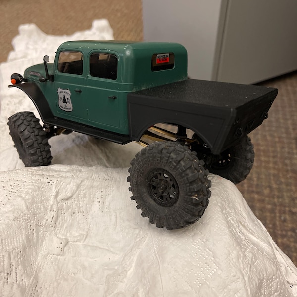 SCX24 Power Wagon Flat Bed and Welding Kit *read Description* - Etsy