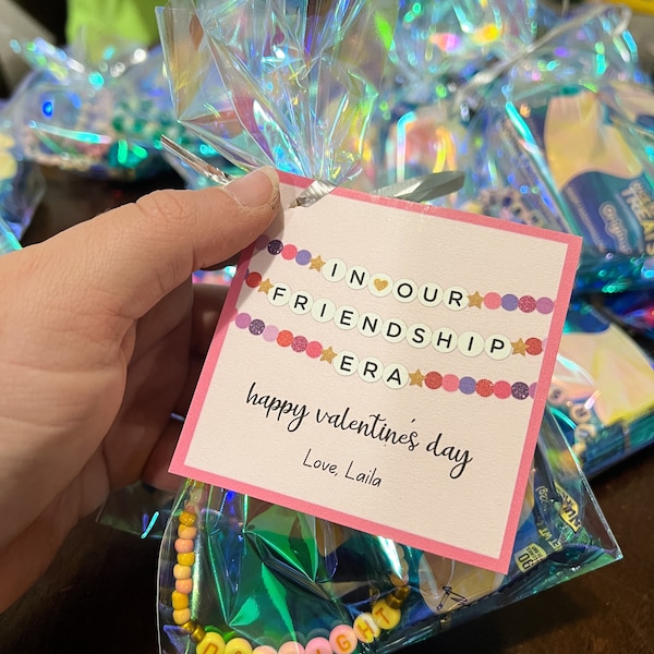 In Our Friendship Era Valentine, Friendship Bracelet Valentine Card ...