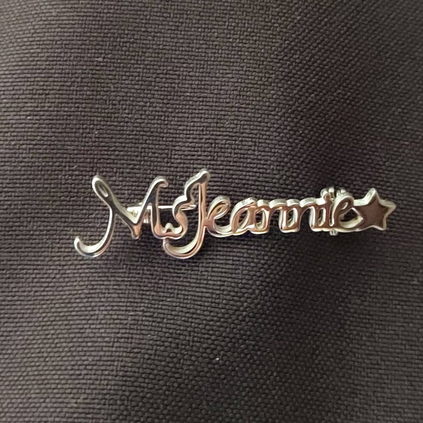 Custom Name Brooch Personalized Handwriting Brooch Customize Any ...