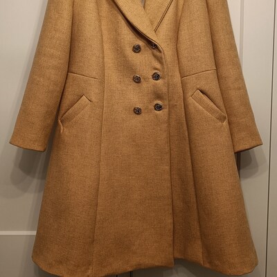 PDF Coat Pattern Woman, Trench Coat Sewing Pattern, Wool Coat Pattern ...