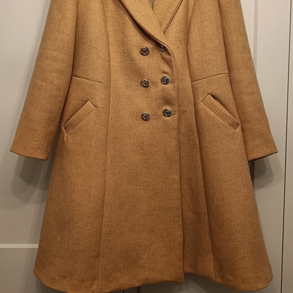 PDF Coat Pattern Woman, Trench Coat Sewing Pattern, Wool Coat Pattern ...