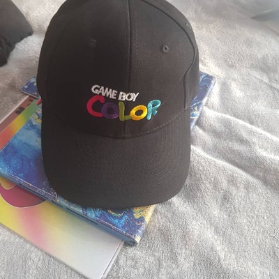 Nintendo Gameboy Colour Embroidered Baseball Cap Gamer Gaming Retro ...