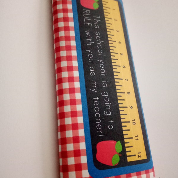 Back to School Chocolate Bar Wrapper. This School Year is Going to Rule ...