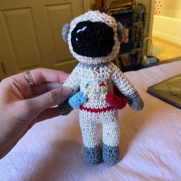 Crochet Astronaut and Rocket Pattern Amigurumi Space Pdf Astronomy Fans ...