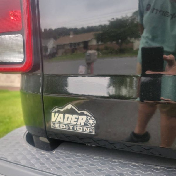 Custom VADER EDITION Automobile Car Emblem - Etsy