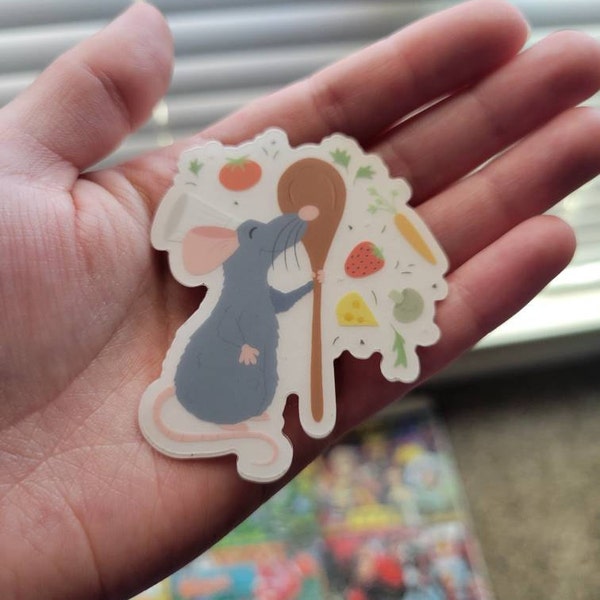 Ratatoullie Remi Little Chef Disney Stickers Disney Sticker Water ...