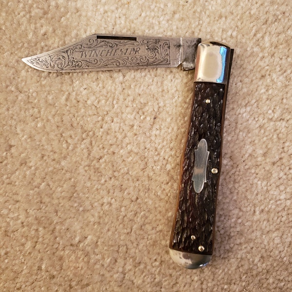 Case Trapper SS With Bone Handles. 1 Dot=1999 - Etsy